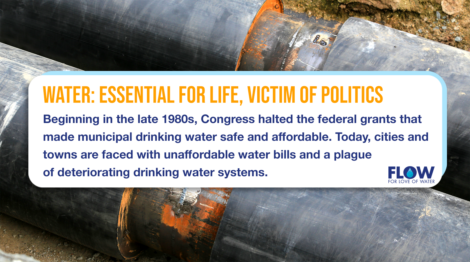 Water: Essential for Life, Victim of Politics - Flow Water Advocates